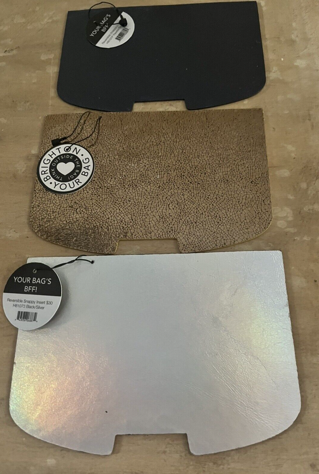 Brighton Reversible Snappy Flap 3 Inserts / 6 Colors NWT $90 | eBay