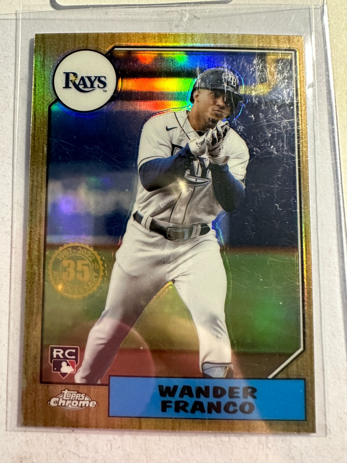 K84,954 - 2022 Topps Chrome '87 Topps #87BC13 Wander Franco | eBay
