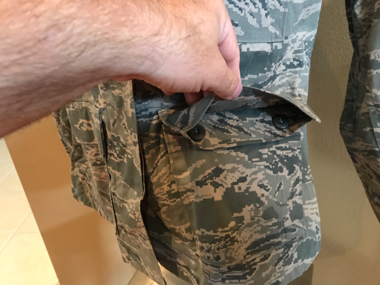 US AIR FORCE Combat Uniform Field Military Jacket Dig… - Gem