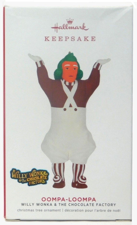 2019 Hallmark Willy Wonka Chocolate Factory Oompa-Loompa Keepsake ...