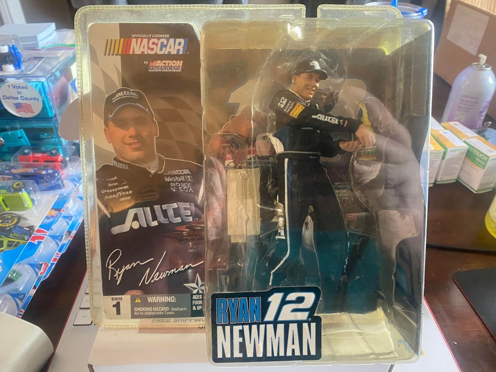 New Ryan Newman #12 Nascar Action Figure From Series 1 Mcfarlane Dodge ...