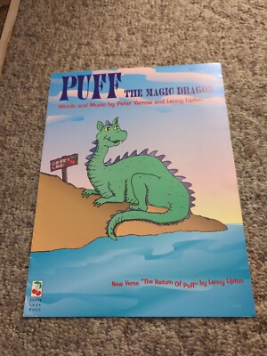Puff The Magic Dragon Peter Yarrow And Kenny Lipton Sheet Music 1963 | eBay