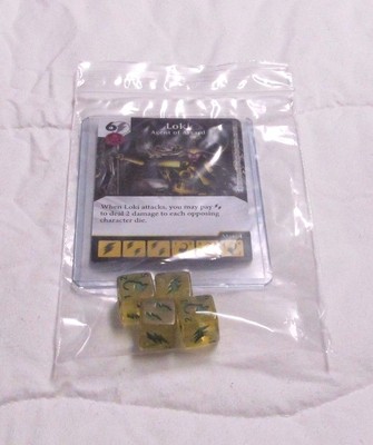 Marvel Dice Masters Age of Ultron AOU * LOKI * Set RARE Uncommon CUR ...