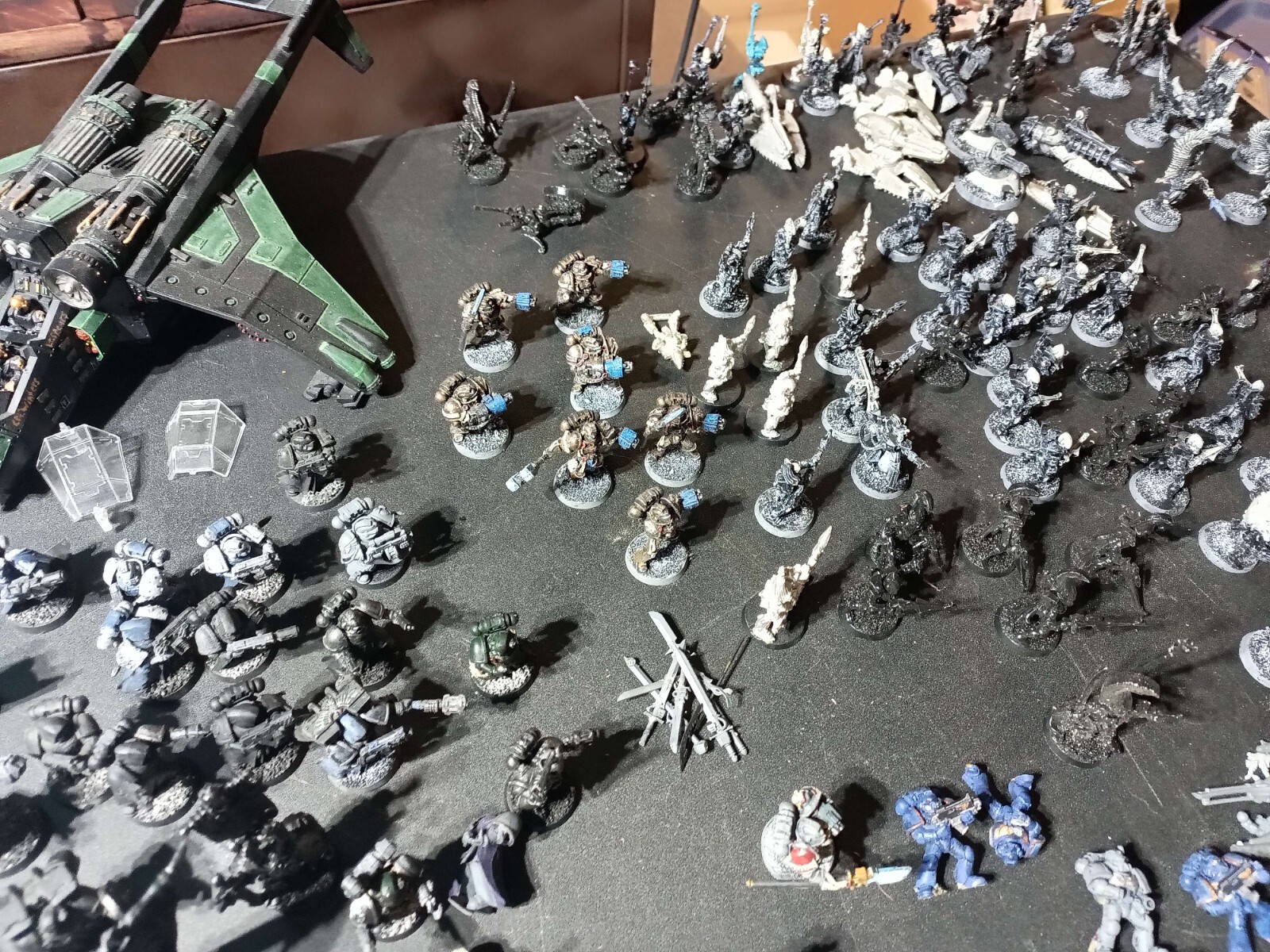 Warhammer 40k Massive Lot of Firstborn Marines, Grey Knights, Eldar and ...
