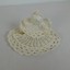 Crocheted Doily Angel Doll Ornament 7.5" Tall Handcrafted Pigtails ...