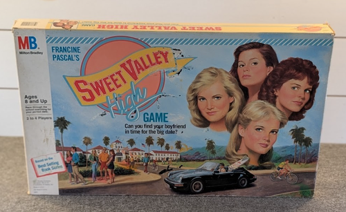 Sweet Valley High Board Game 1988 Milton Bradley - Complete! Based on ...