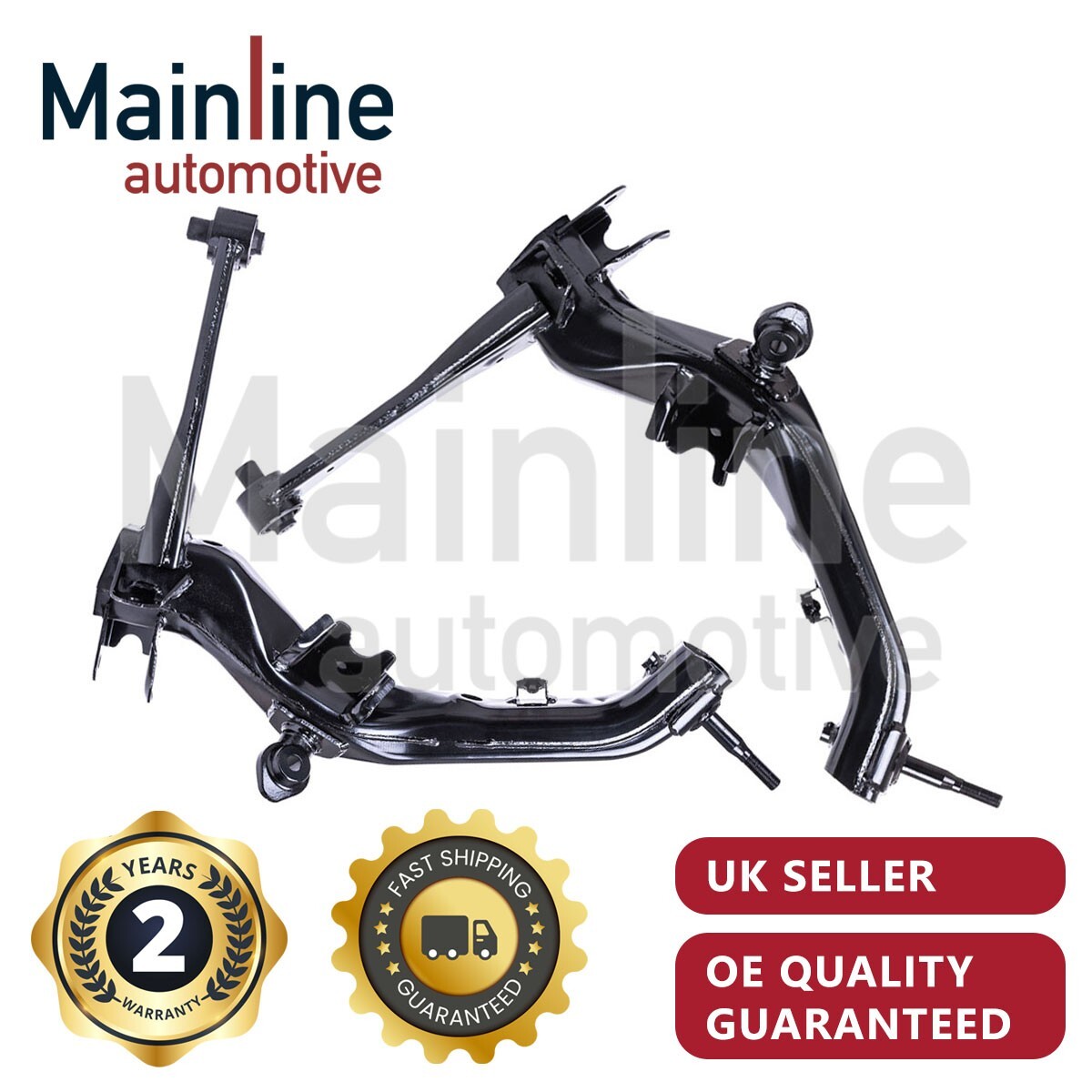 PAIR OF REAR LOWER SUSPENSION CONTROL TRAILING ARMS FOR TOYOTA AVENSIS ...