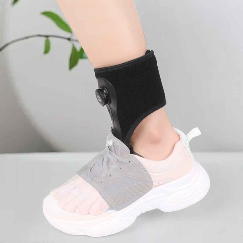 Adjustable Drop Foot Brace Plantar Fasciitis Night Splint Knob for Kids ...