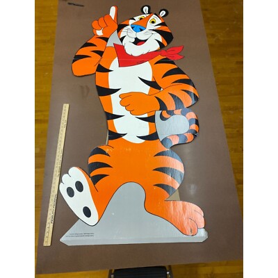 Tony the Tiger Standee (1988) Kellogg Co. 6ft x 3ft | eBay