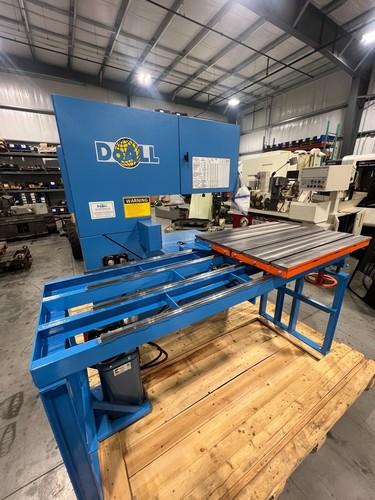 2022 DoAll 3613 V-5 Vertical Bandsaw w/ HMD-36 Extended traverse work ...