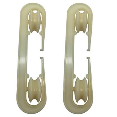 Plastic Aluminum Clothesline Separator Spreader Pulley Clothesline Pull ...
