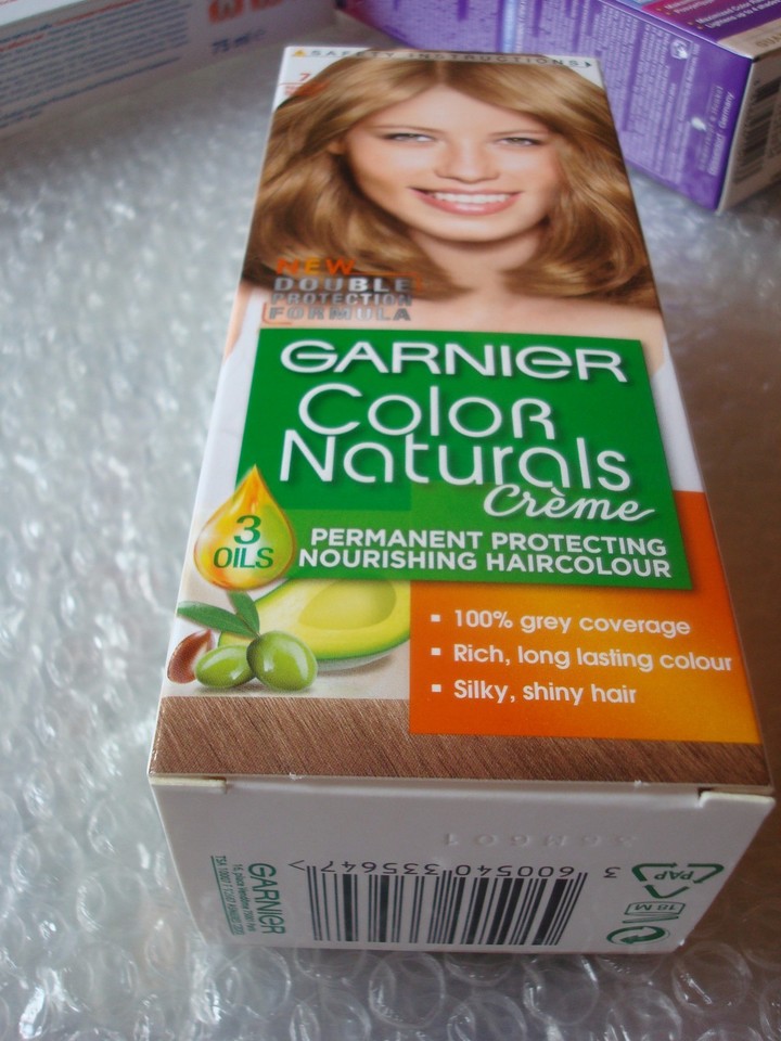GARNIER Color Naturals New double protection formula Hair color creme ...