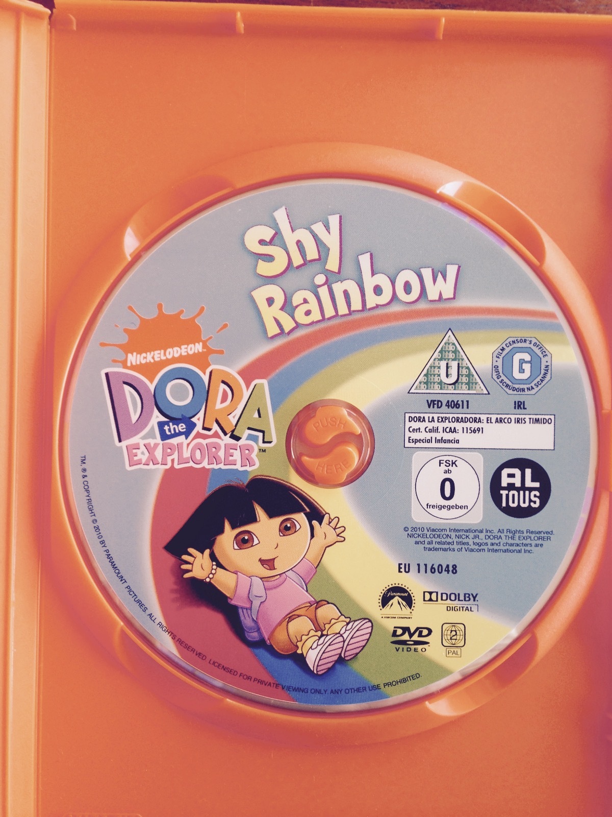 Dora The Explorer - Shy Rainbow (DVD, 2010) 5014437129338 | eBay