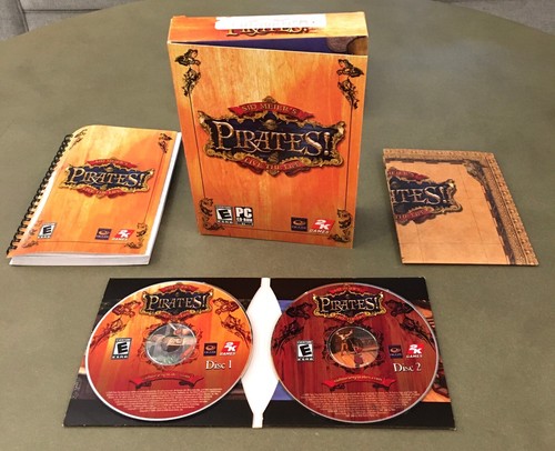 Sid Meier's Pirates! Live the Life PC CD-ROM CIB COMPLETE wit Manual ...