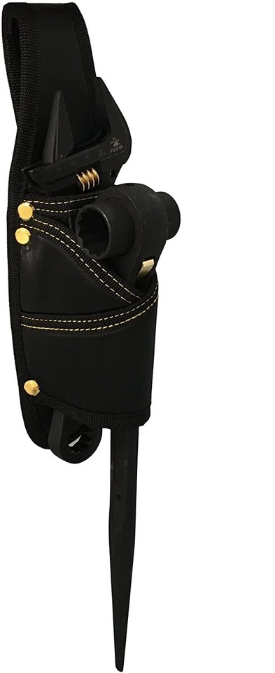 FUJIYA KUROKIN TOOL POUCH FOR WRENCH & RATCHET STRONG PVC TYPE BLACK PS ...