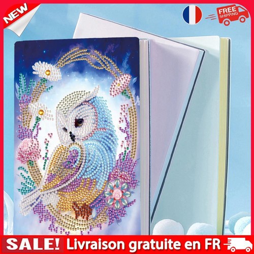 5D Embroidery Sketchbook 50 Pages DIY Hand A5 Partial Drill Diamond ...