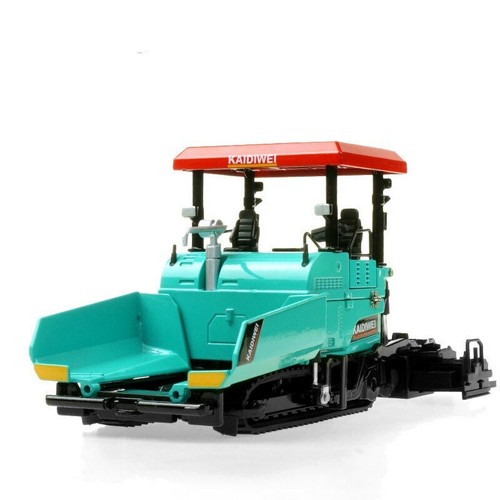 Diecast Metal Asphalt Paver Models Alloy Engineering Vehicle Kids 1:40 ...