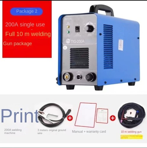 TIG-200A Argon Welding Machine Single Welding Machine Inverter DC Argon ...