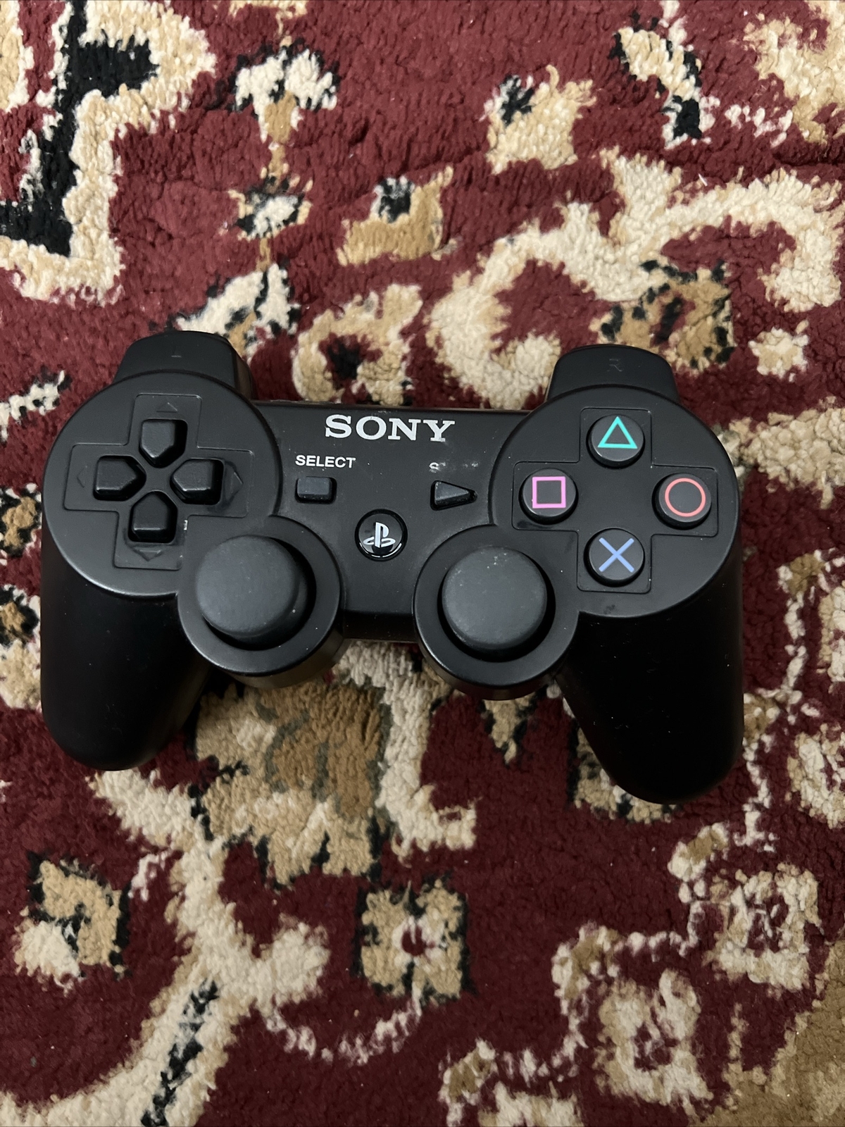 Sony Playstation 3 (PS3) Sixaxis DualShock 3 Controller Black | eBay