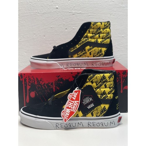 Vans Sneaker x House Of Terror The Shining Sk8-Hi Yellow Black Women ...