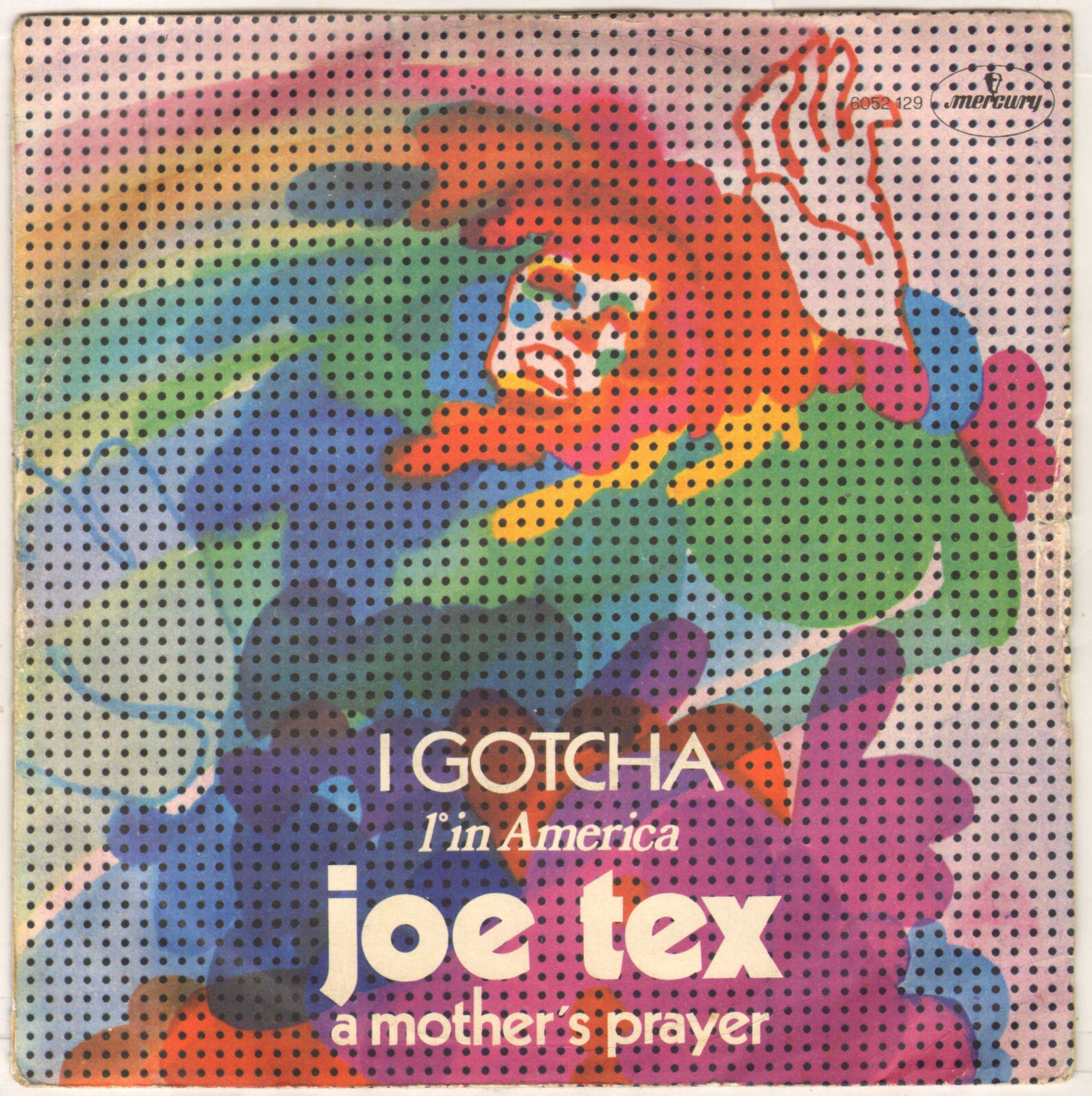 JOE TEX "I GOTCHA" SOUL FUNK SP 1972 MERCURY 6052 129 | eBay