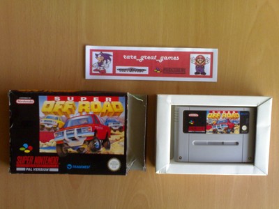 Jeu ★ SUPER OFF ROAD Super Nintendo SNES Super NES PAL ☆ Bon état et ...