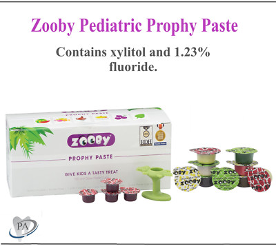 Dental Zooby Prophy Paste Animal Pack Coarse, Medium, Fine, 100/Bx ...