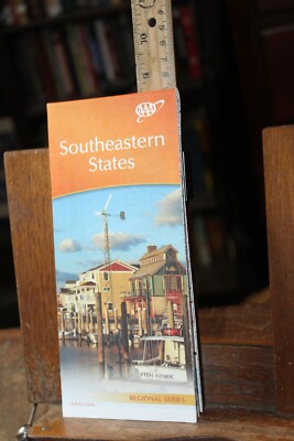 2011 AAA Travel Brochure Map Southeastern States | eBay