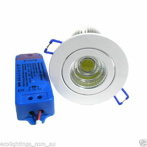 10pcs of 13W LED COB Downlight Complete Kit Ceiling Bulb White Cover ...