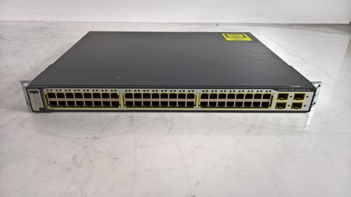 Cisco Catalyst 3750 WS-C3750-48PS-S 48-Port Fast PoE Ethernet Switch | eBay