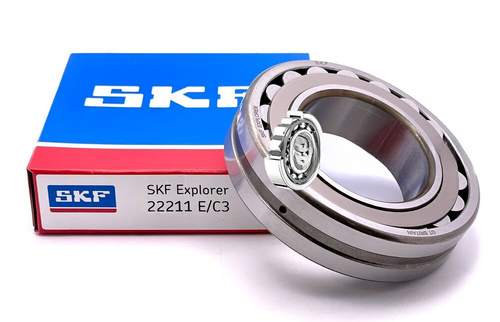 SKF EXPLORER 22211 E/C3 SPHERICAL ROLLER BEARING 55x100x25mm NEW | eBay