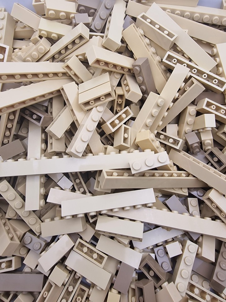 LEGO Brick Bundle x100 PACK, 1x2,3,4,6,8+ Random Basic Sizes LOT/Select ...