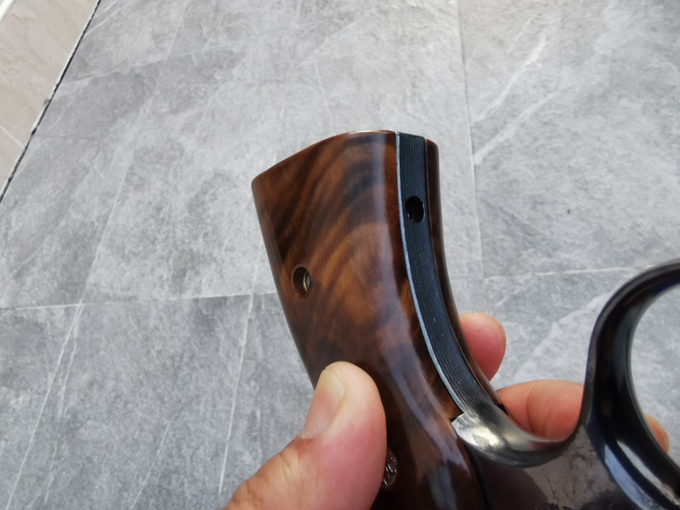 RETRO GRIPS FOR S&W N FRAME SQUARE BUTT FANCY WALNUT BEAUTIFUL GRAIN ...