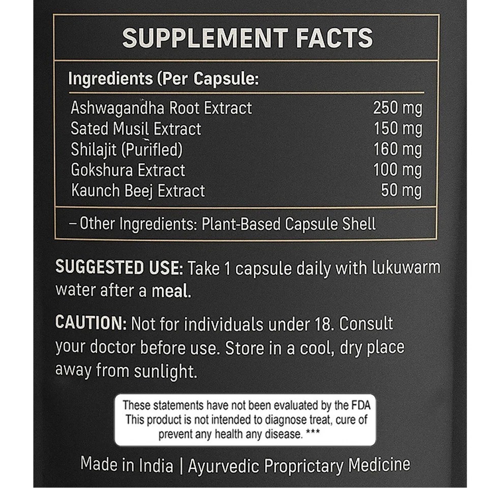 10 Male Performance Supplement, Cock Strong Golden Bullet Capsules Exp ...