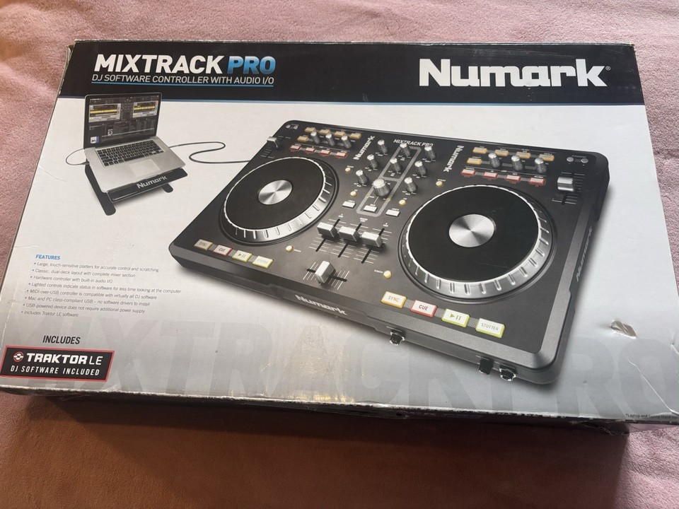 Numark Mixtrack Pro DJ Software Controller with Audio I/O | eBay UK