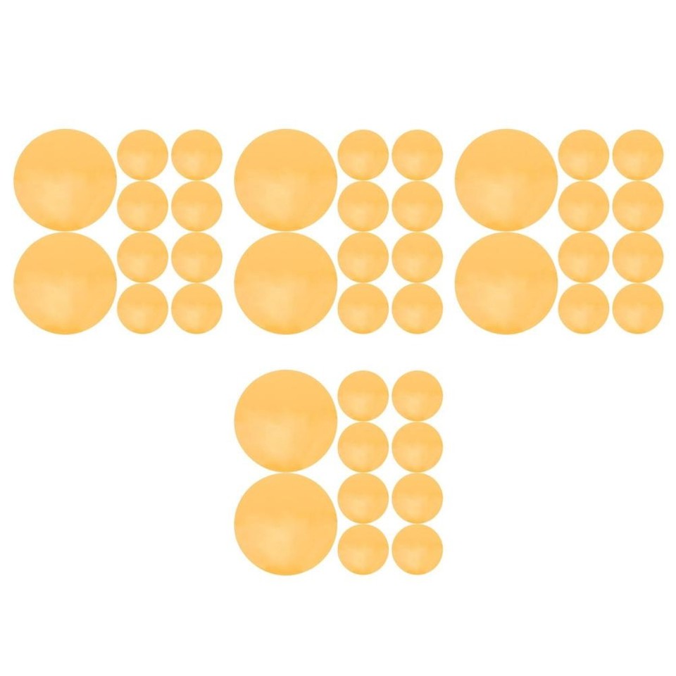 4 PCS Light Diffuser Plastic Sheet for Led Circular Lighting Filters ...