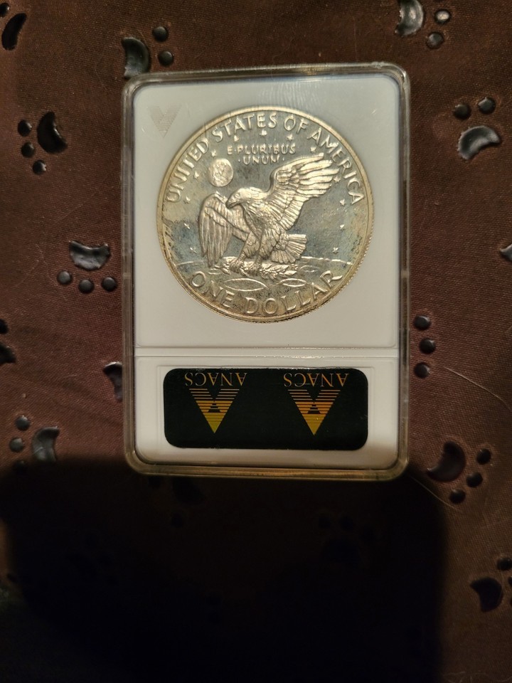 1971 S $1 PROOF - EISENHOWER - TDO & DDR - ANACS PR 66 - Silver | eBay