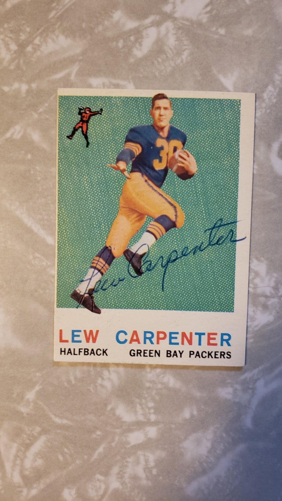 Lew Carpenter Signed 1959 Topps Rookie | eBay