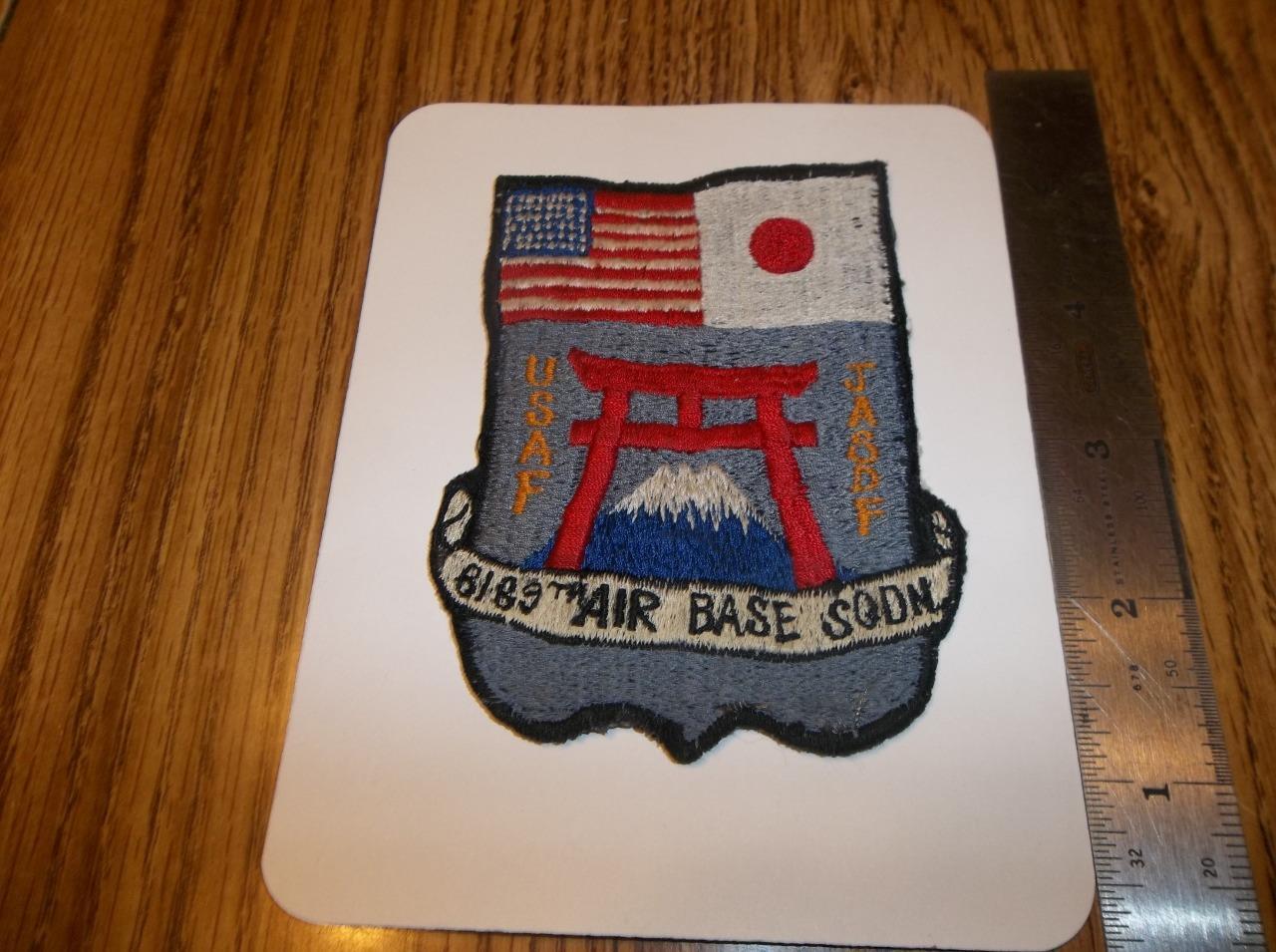 USAF patch 19 0 1 patches Japan made | eBay