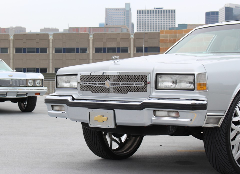 1986-1990 Chevy Caprice Chrome Tiarra Grill Dual Weave Mesh Grille Dual ...