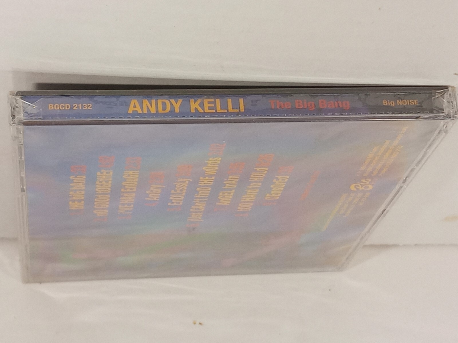 ANDY KELLI The Big Bang CD 1994 Andrew Santagata ADDRESSING THE DEAD ...