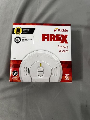 Kidde i4618ac Firex Hardwire Ionization Smoke Detector with Battery ...