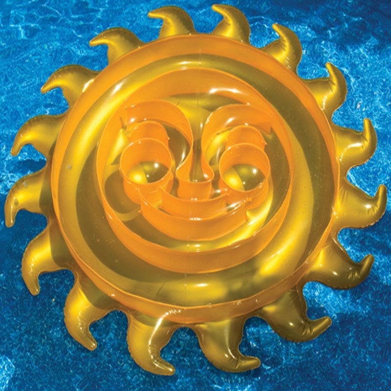 Sun Float Giant 210cm Inflatable Pool Raft Mat Swimline 90606 Beach ...