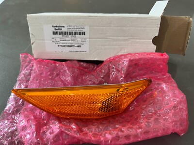 Cayman boxster 911 Carrera Porsche LH side bumper marker light OEM ...