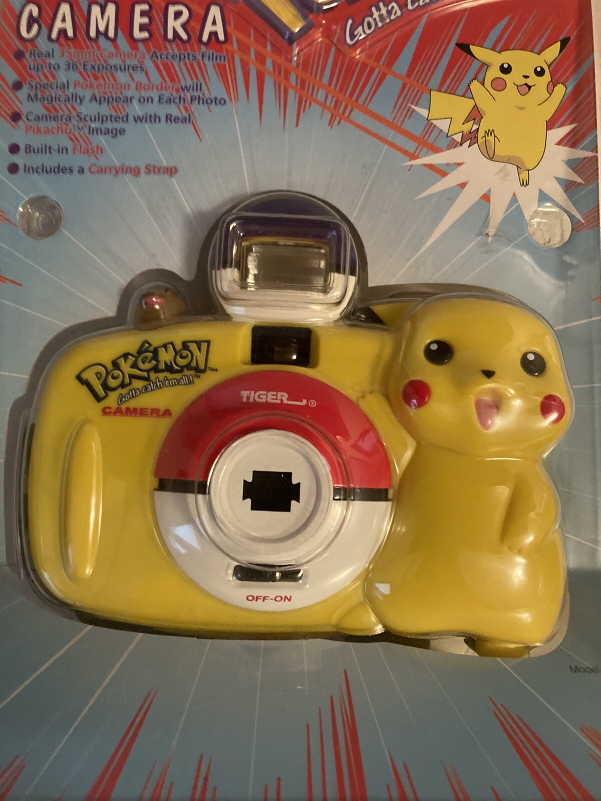 Pokemon Pikachu 35mm Flash Camera for sale online | eBay