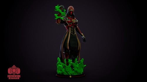 Ermac Mortal Kombat Statue Figure Resin printed DIY model kit | eBay