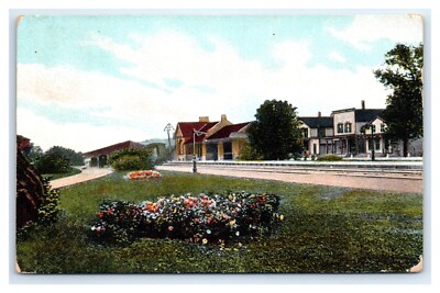 1919 Manheim, IL Postcard - Commuter Depot | eBay