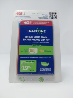 TracFone Bring Your Own Phone SIM Activation Kit – Retail Packaging | eBay
