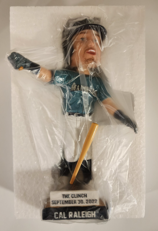 Seattle Mariners Cal Raleigh The Clinch Bobblehead 04/14/2023 SGA Brand ...