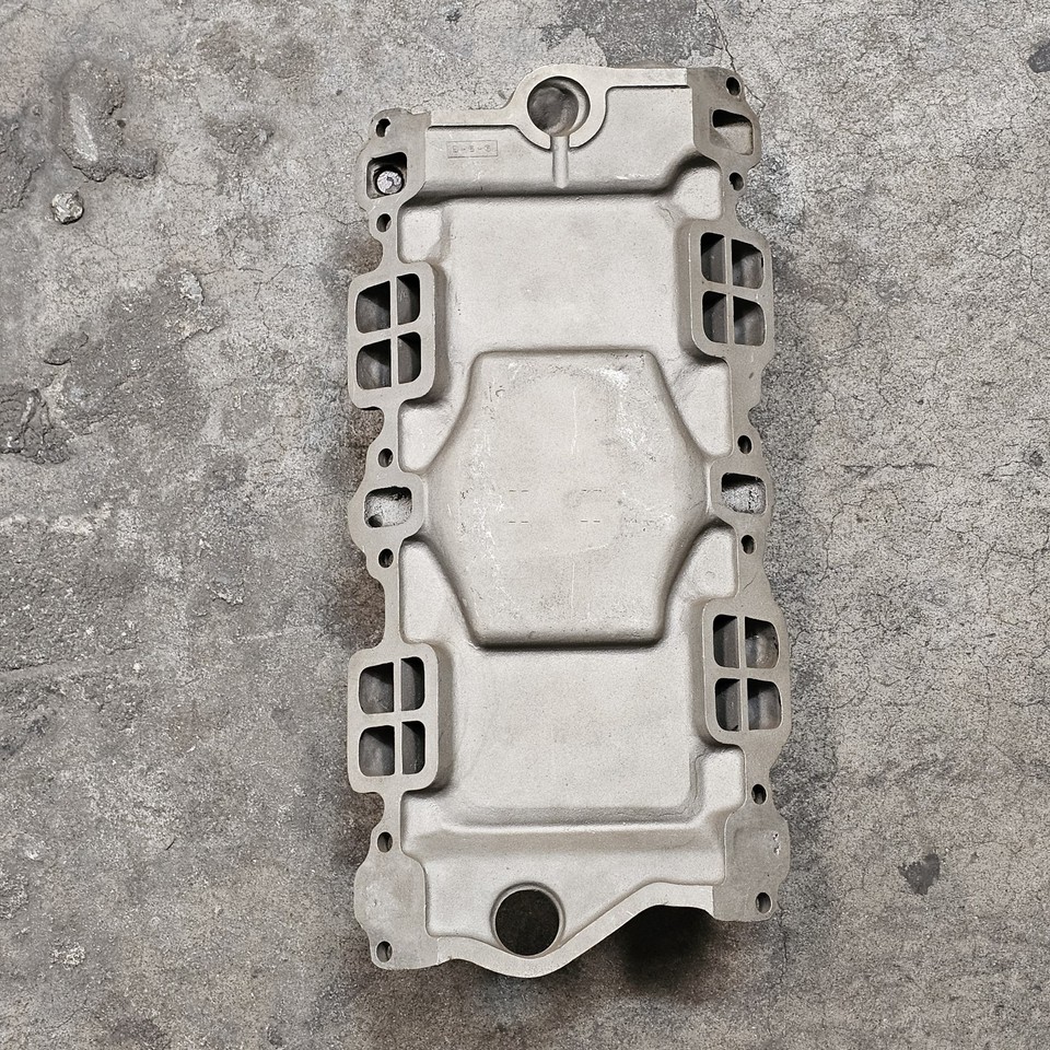 Vintage Offenhauser 4 Barrel Intake Manifold Aluminum Chevy V8 small ...